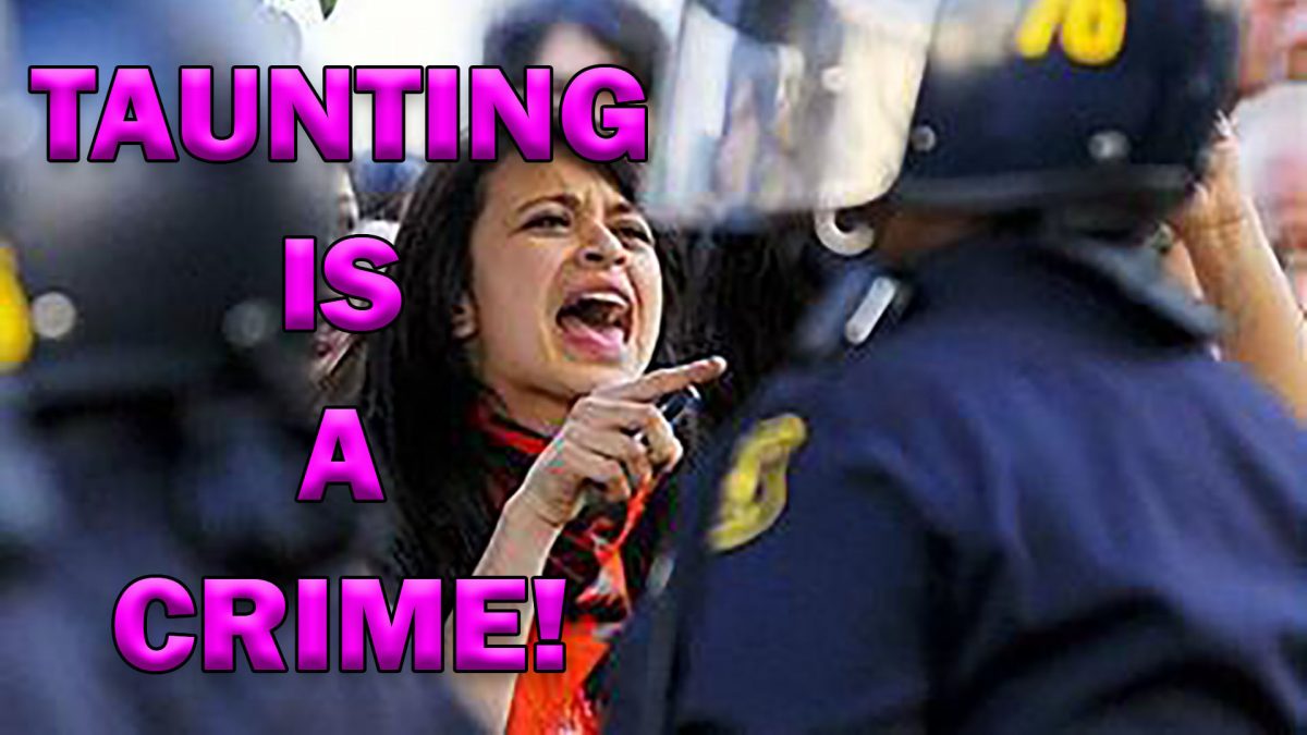 Is Taunting The Police Now A Crime? LEO Round Table S06E11d – LEO Round ...